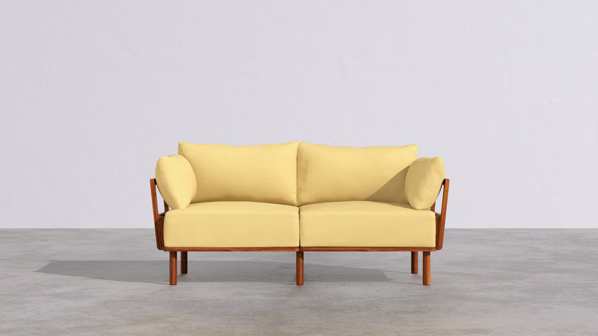 The Outdoor Jack 2-Seater Sofa in Soleil – Jackfruit